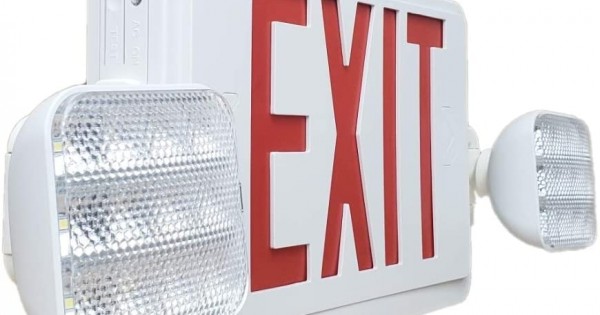 Exit sign Combo with remote capable
